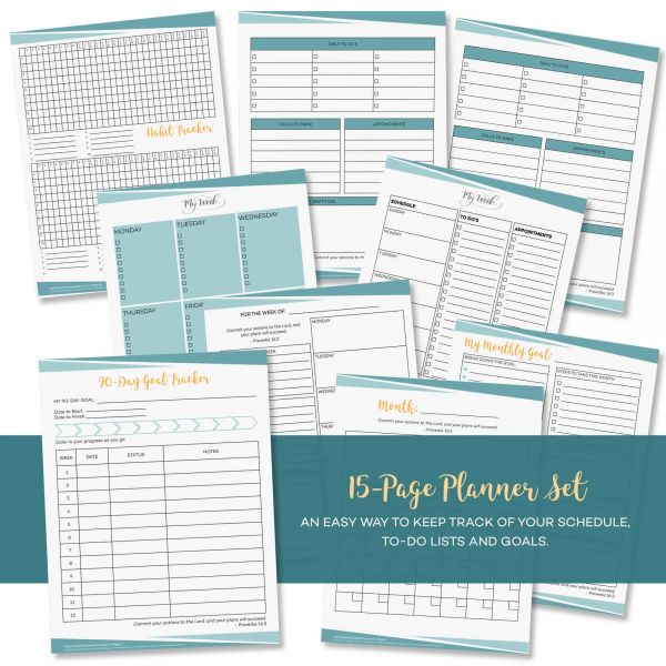 Planner Set - Get Organized Now! - Lana H Allen